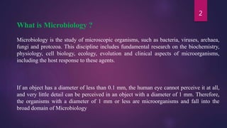 Course Details of M.Sc. Microbiology | PPTX