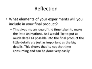 1. production experiments (video game) | PPTX | Computer Animation ...