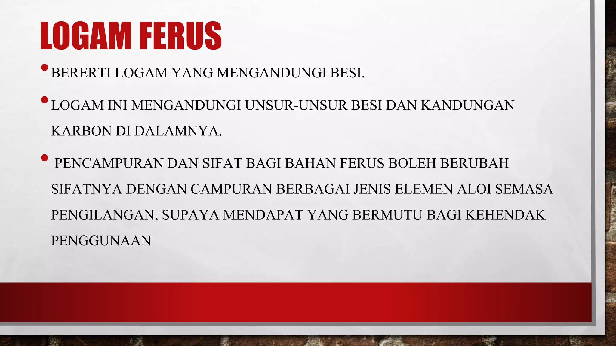 1. logam | PPT