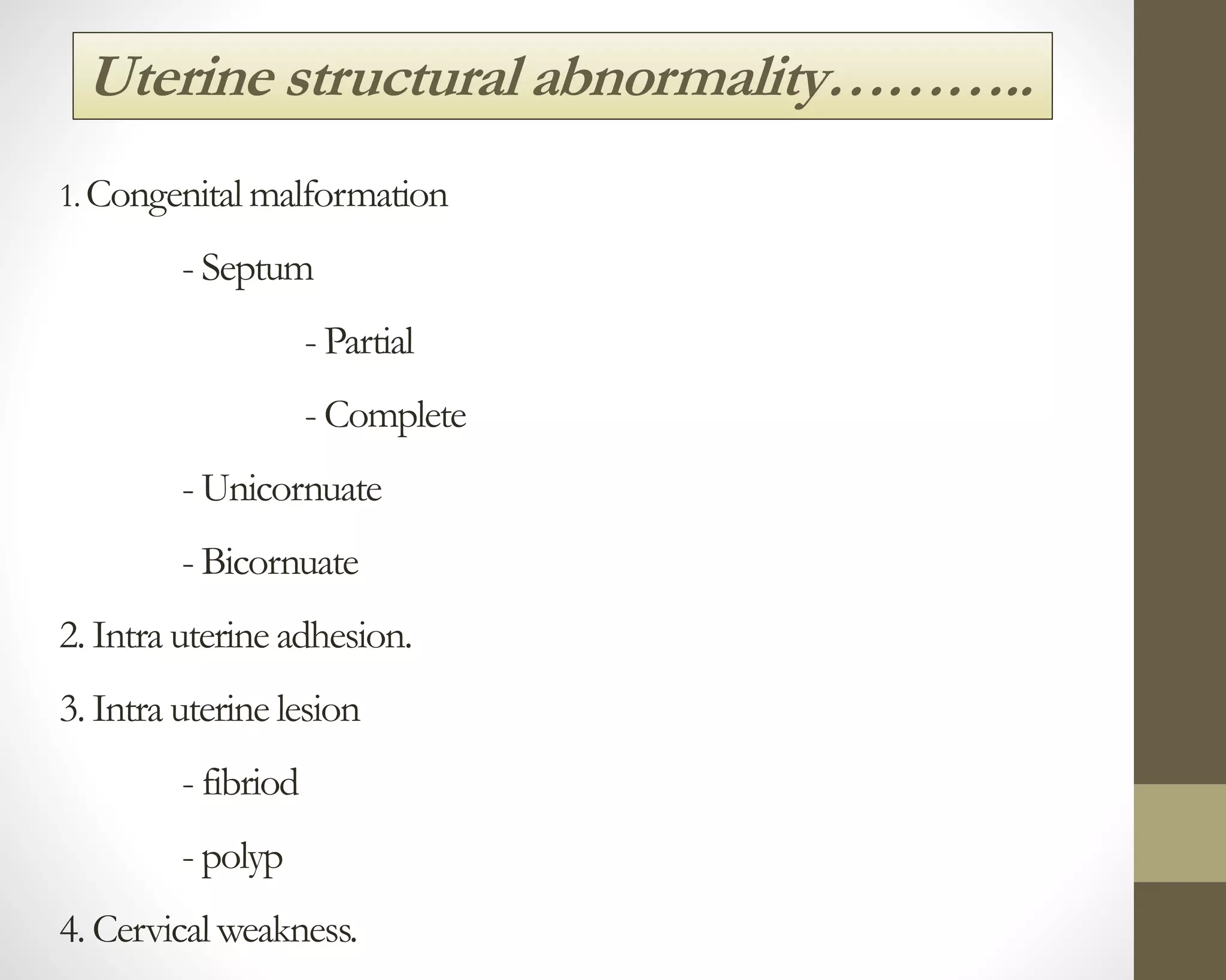 1. recurrent pregnancy loss | PPT