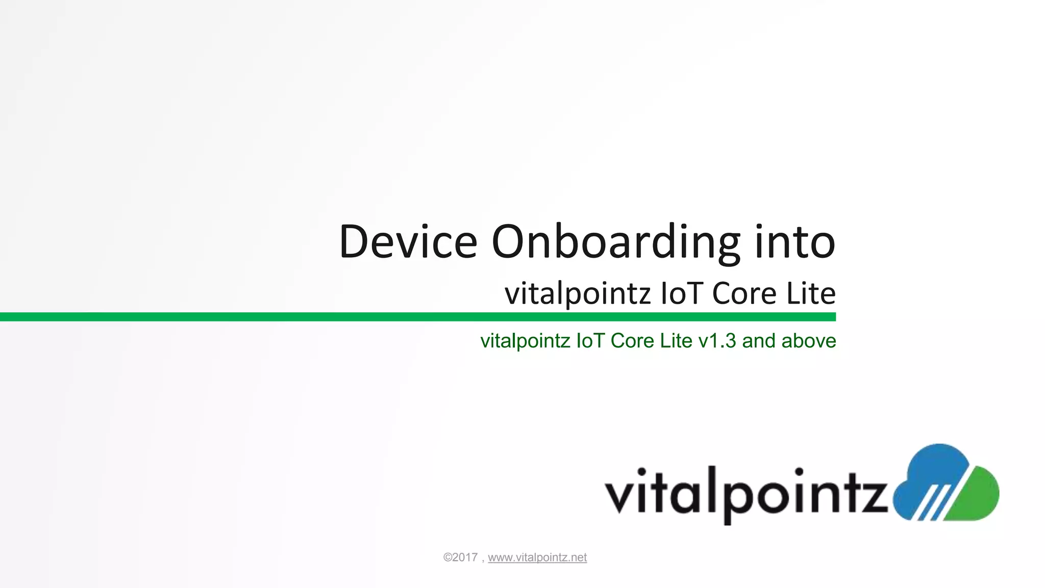 1. device onboarding | PPTX