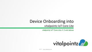 1. device onboarding | PPT