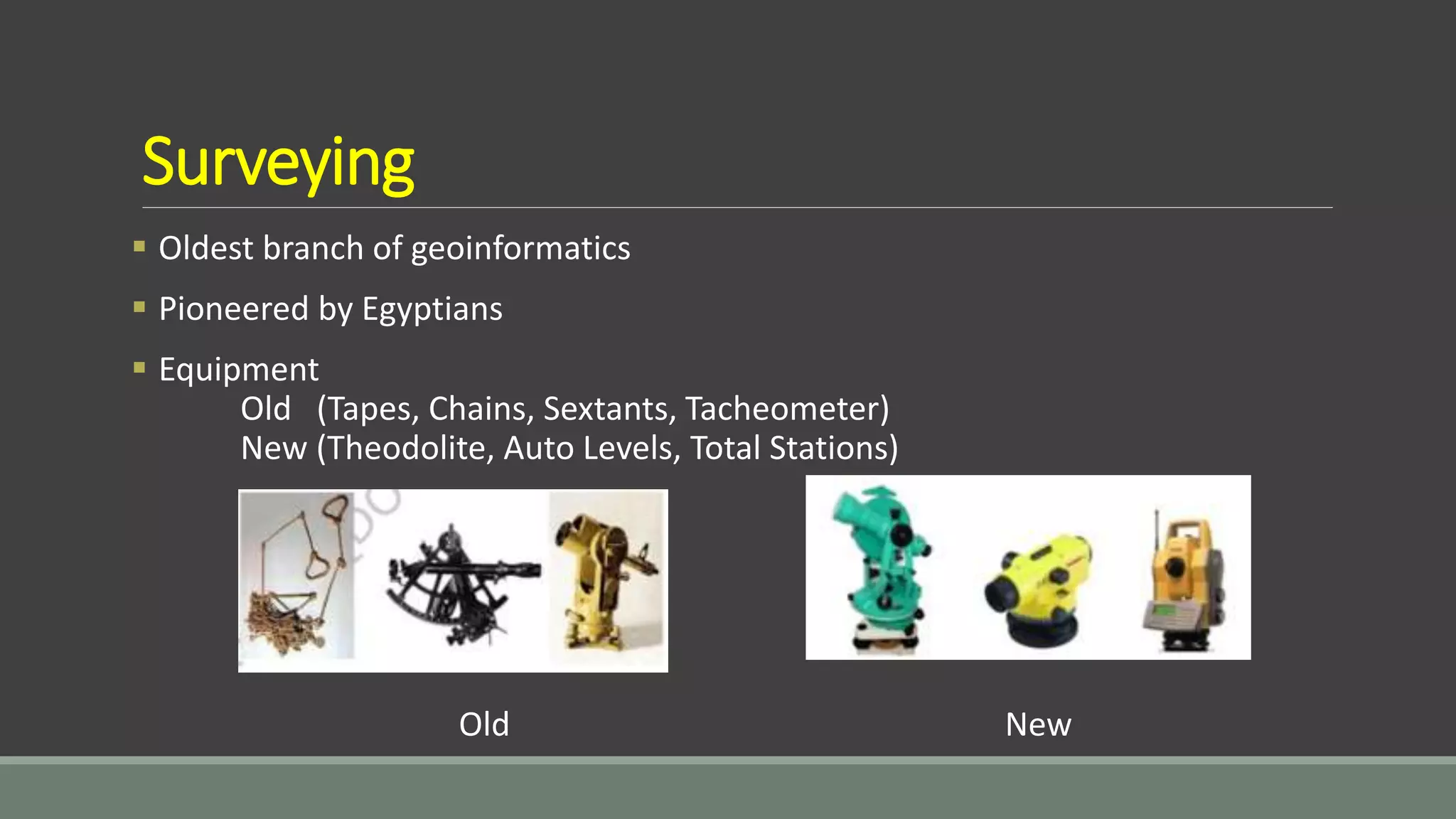 Introduction to Geoinformatics | PPTX