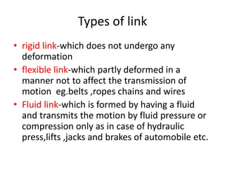 1.fundamentals of kinematics and mechanisms (1) | PPT