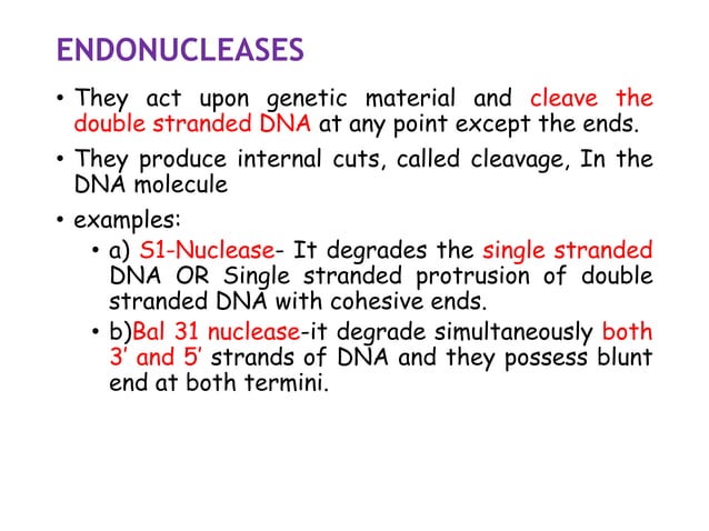 1.introduction to genetic engineering and restriction enzymes | PPTX ...