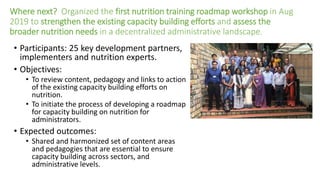 Purnima Menon - Strategic capacity building in nutrition for district ...