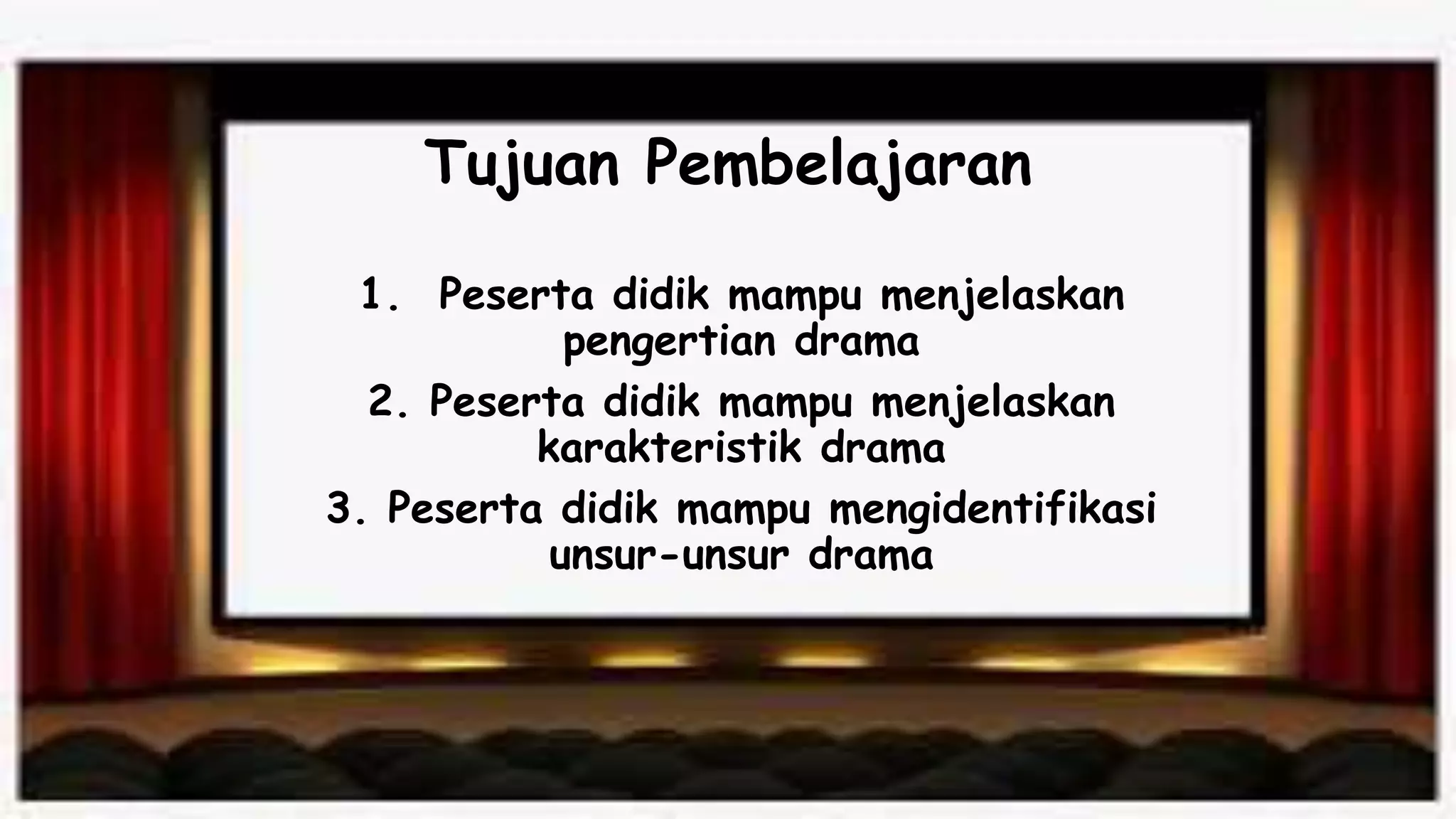 Materi 1 Pengertian Drama | PPTX