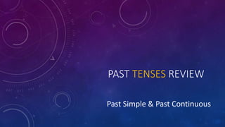 1. past tenses review | PPT