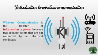 1. introduction to wireless communication | PDF