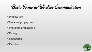 1. introduction to wireless communication | PDF