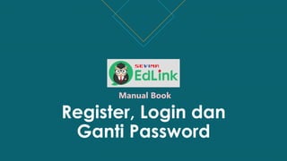 1. register, login dan ganti password | PDF