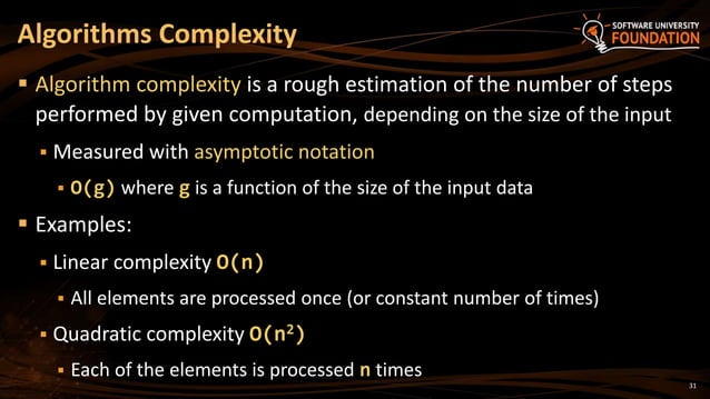 19. Data Structures and Algorithm Complexity | PPTX
