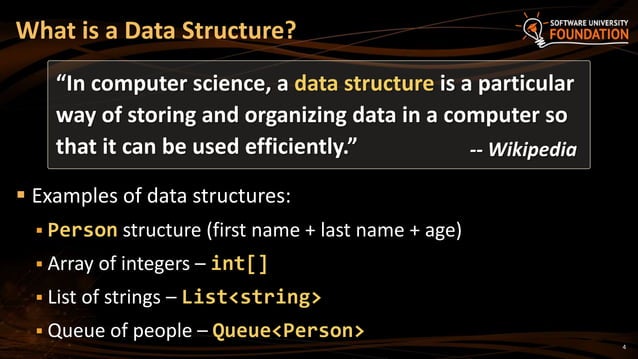 19 Data Structures And Algorithm Complexity Pptx