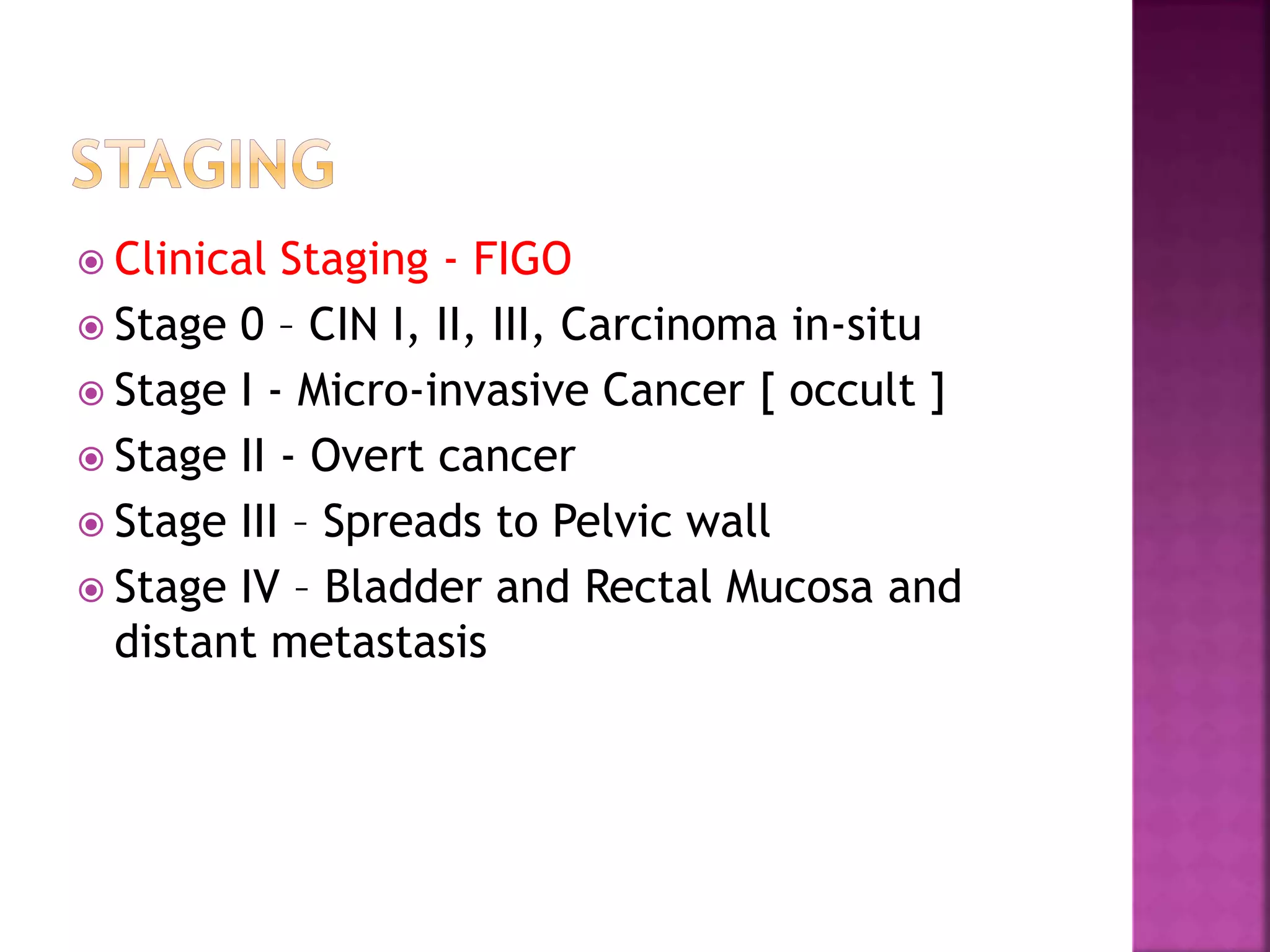 carcinoma cervix | PPTX