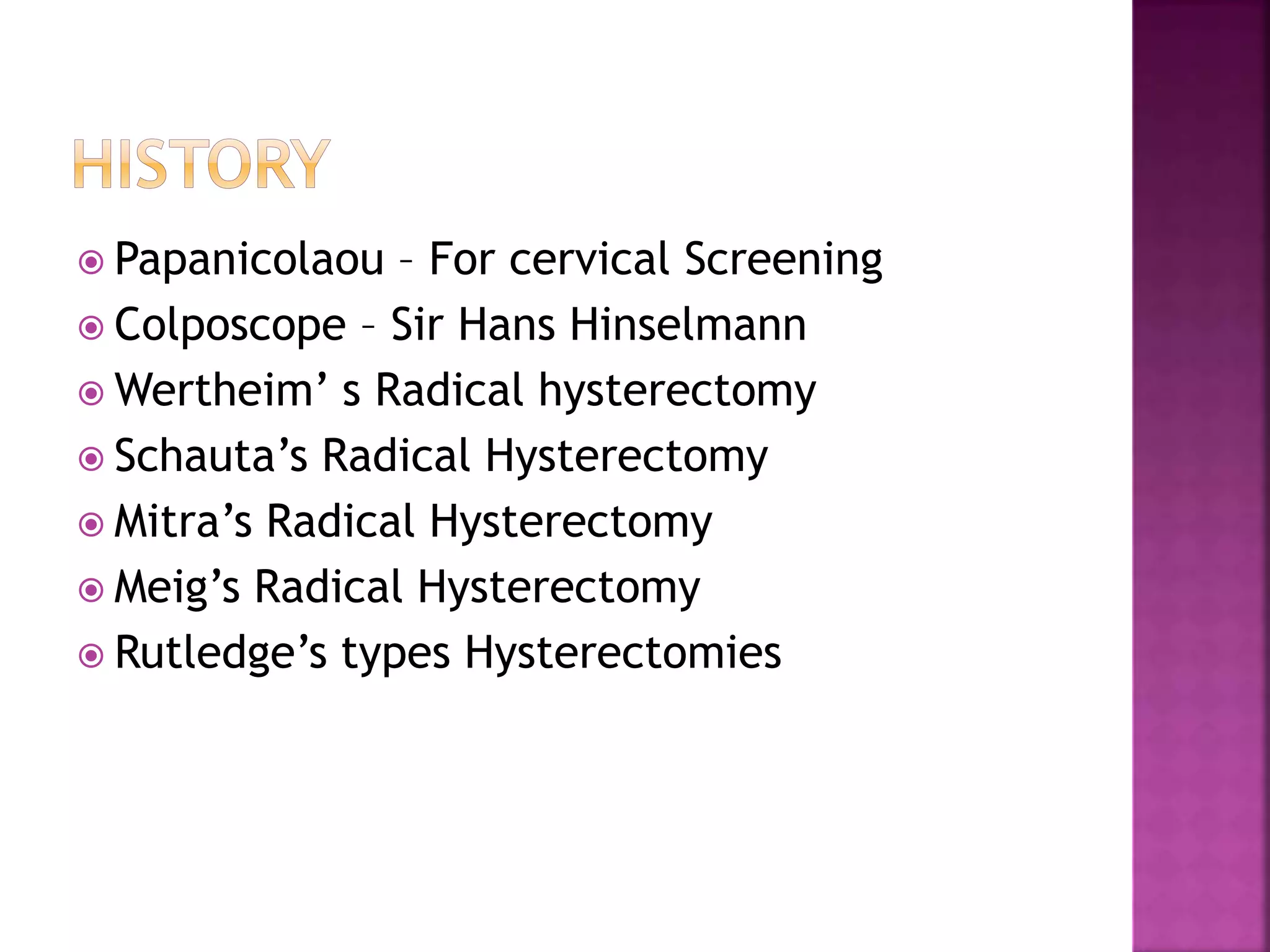 carcinoma cervix | PPTX