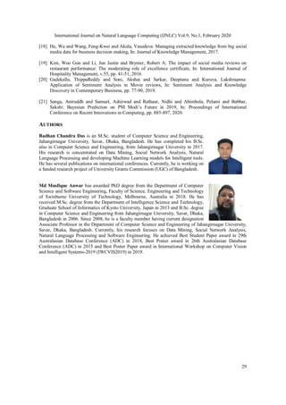 PREDICTING ELECTION OUTCOME FROM SOCIAL MEDIA DATA | PDF