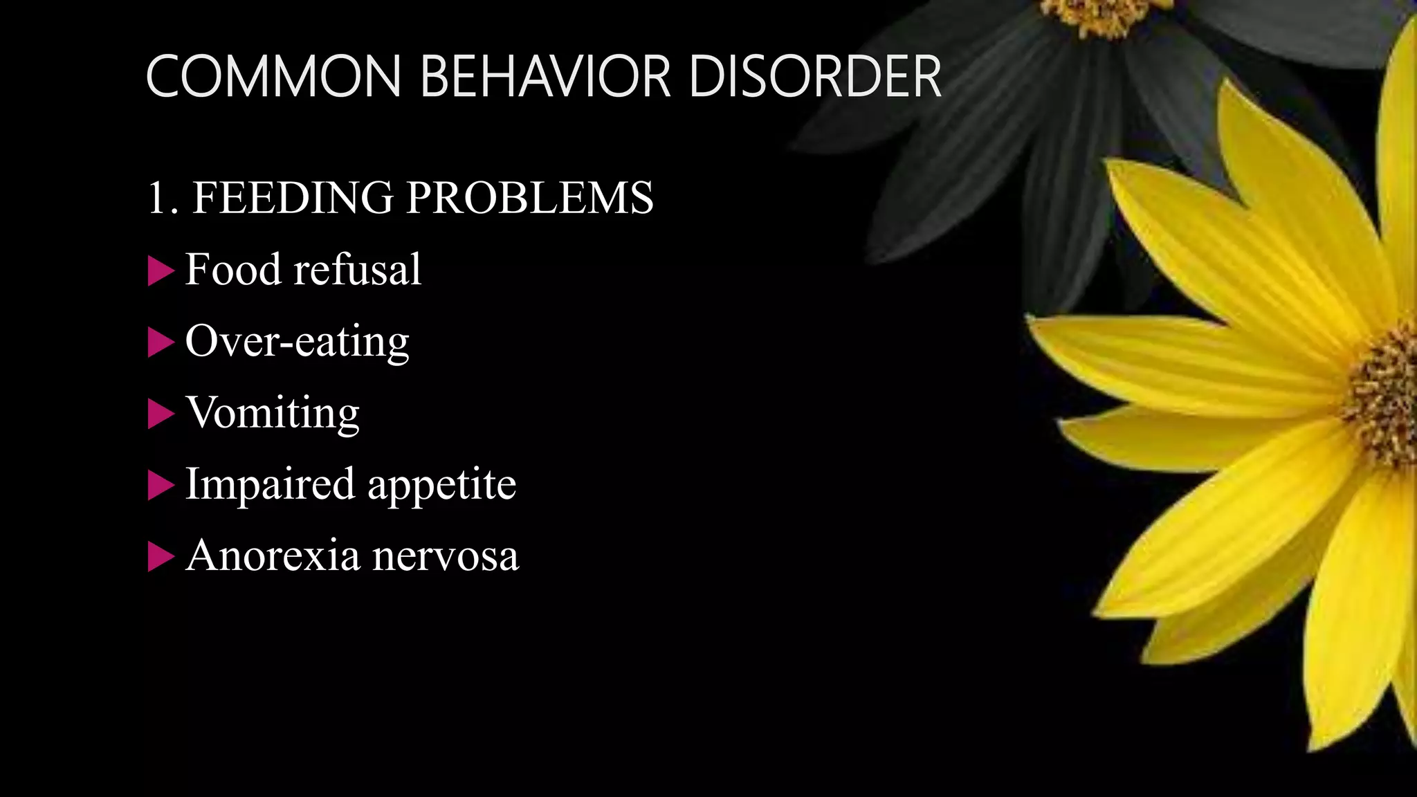 behavioral problem in children | PPTX