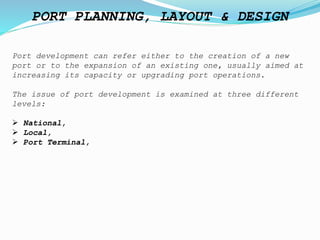 1. sunum port planning layout&design-cargo handling equipments-port ...