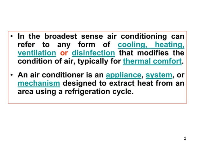 Air Conditioner | PPT