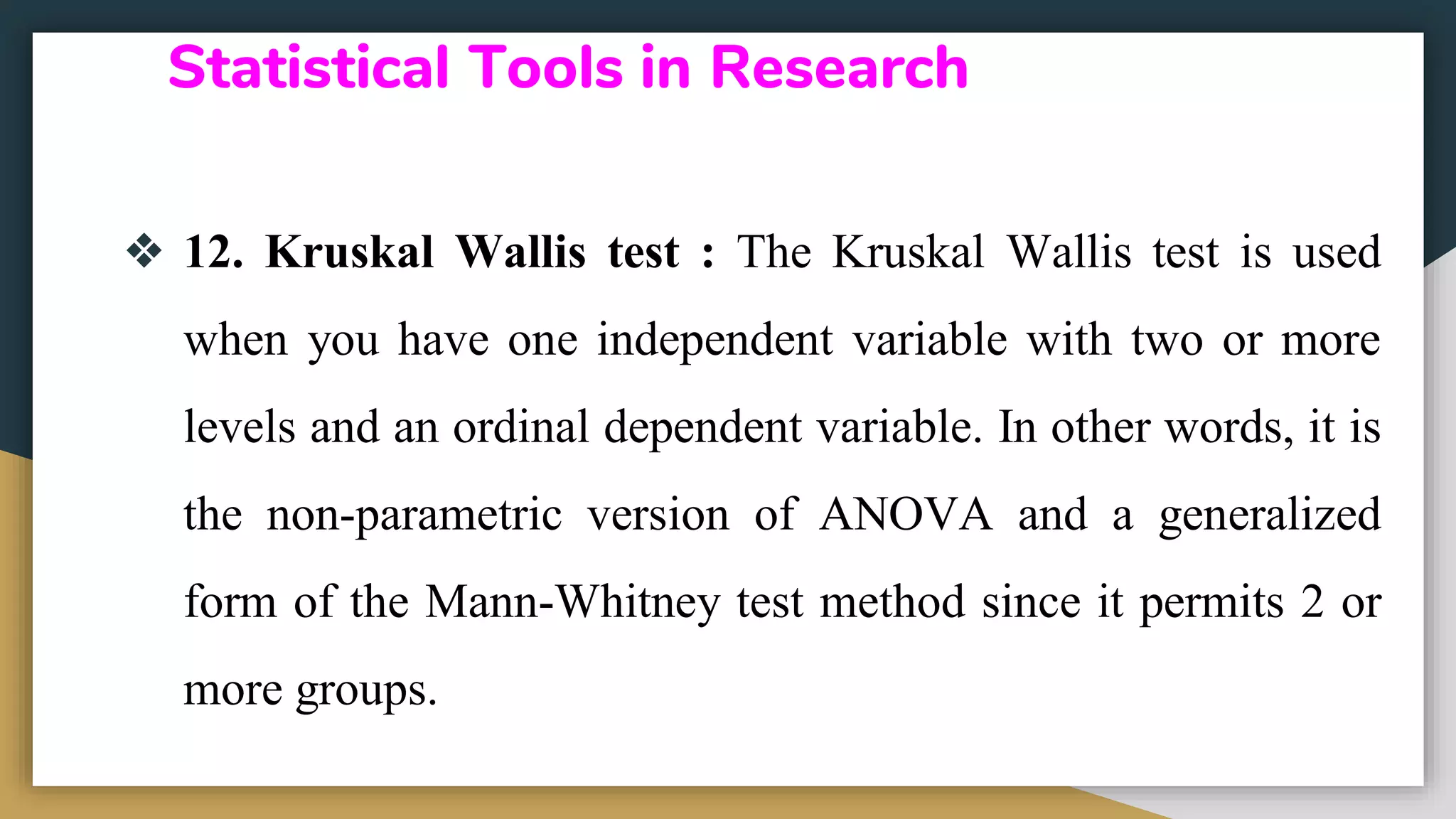 STATISTICAL TOOLS IN RESEARCH | PDF STATISTICAL TOOLS IN RESEARCH | PDF