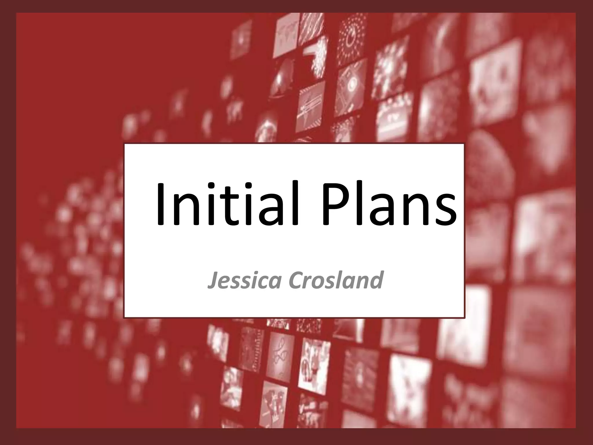 1. initial plans (fmp) | PPTX