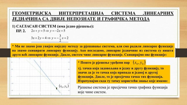 1. razred matematika- 56. pojam sistema linearnih jednacina sa dvije ...