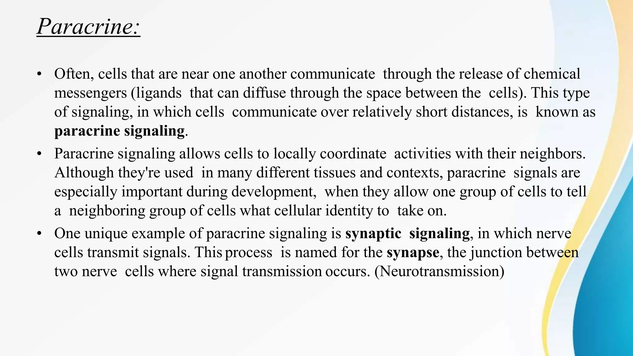 Cell Signaling | Steps Involved | Types | Receptors | Signal ...