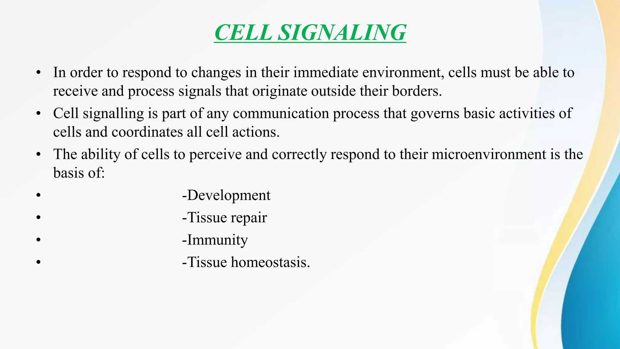 Cell Signaling | Steps Involved | Types | Receptors | Signal ...