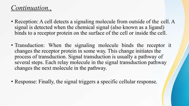Cell Signaling | Steps Involved | Types | Receptors | Signal ...