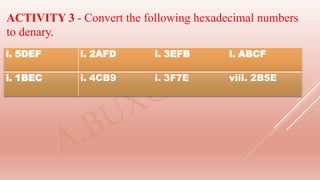 1.1.2 HEXADECIMAL | PPTX