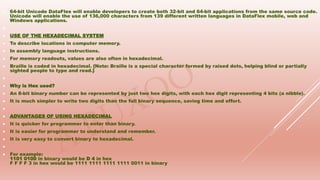 1.1.2 HEXADECIMAL | PPTX