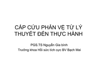 cấp cứu phản vệ từ lý thuyết đến thực hành | PDF