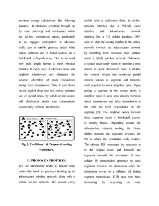 1.a distributed three hop routing protocol to increase the | PDF
