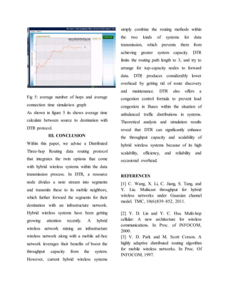 1.a distributed three hop routing protocol to increase the | PDF