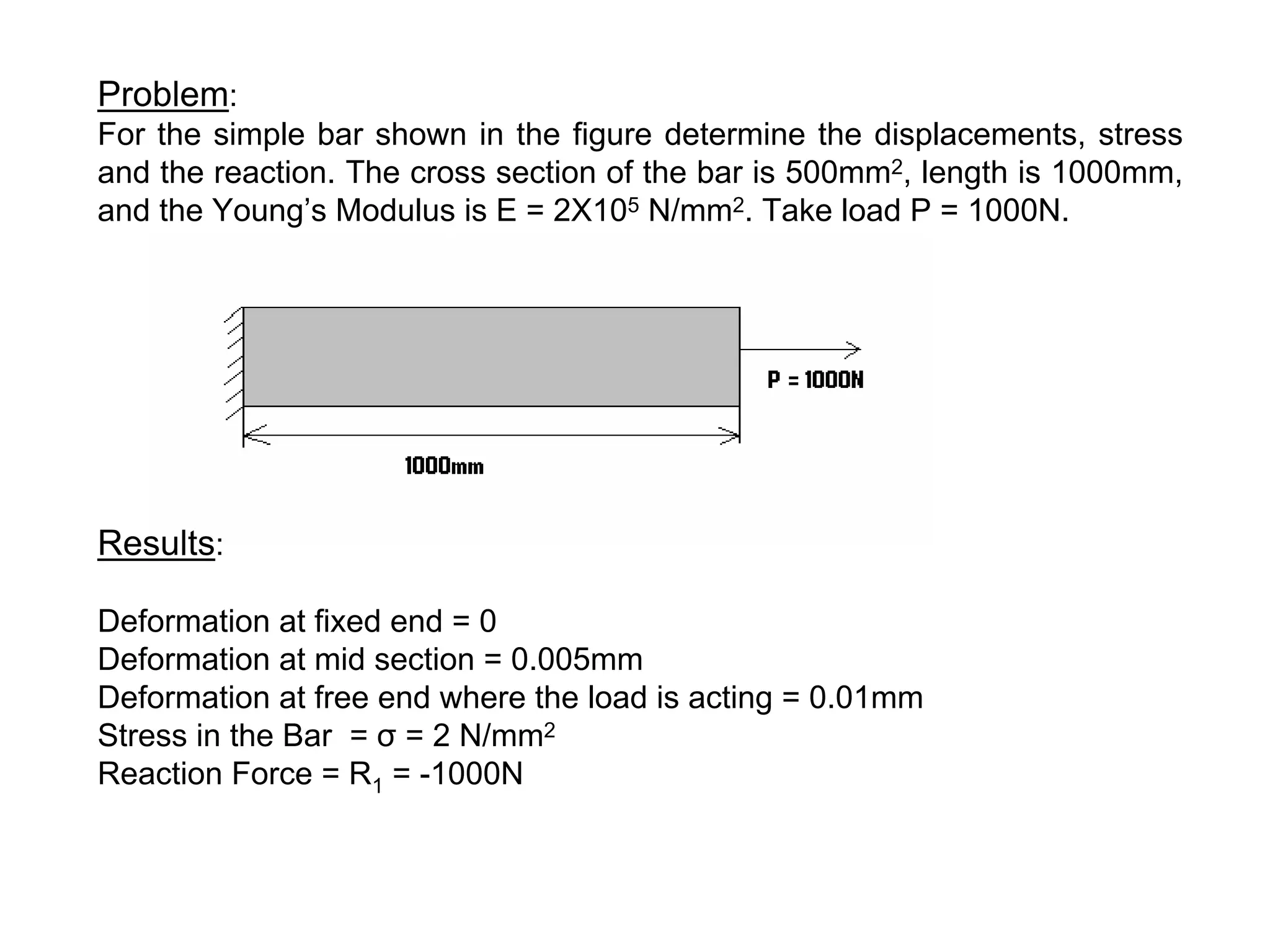 1. 1 d bar element axial | PPT