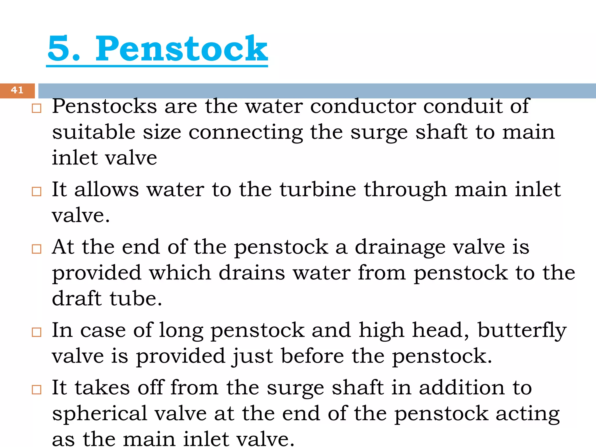 Component of Hydro Power Plant | PDF