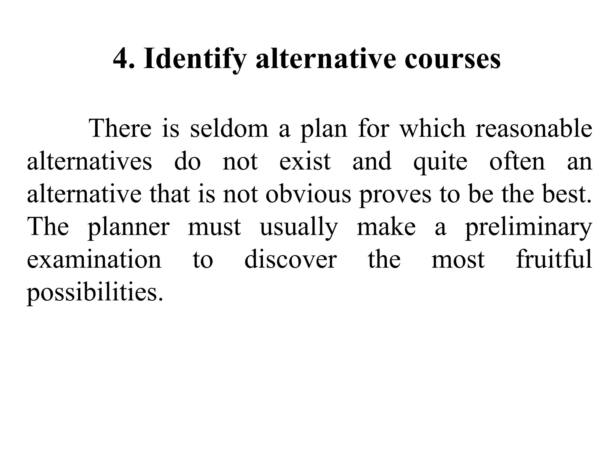 Planning- Management Process | PPT