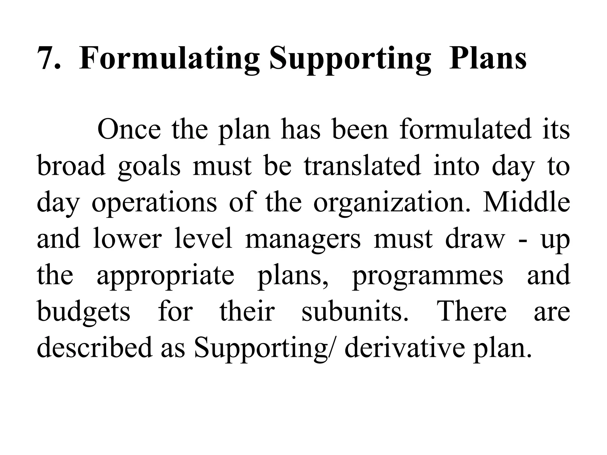 Planning- Management Process | PPT