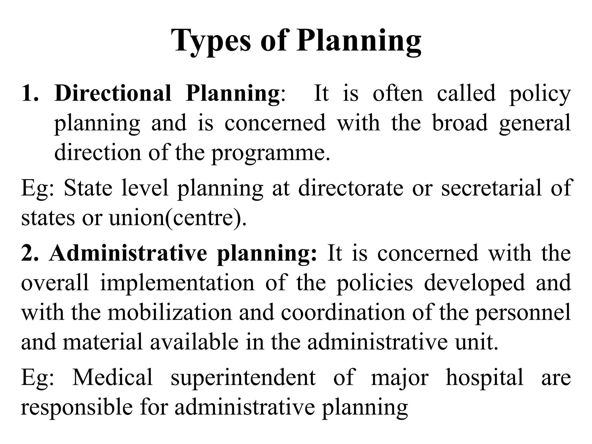Planning- Management Process | PPT