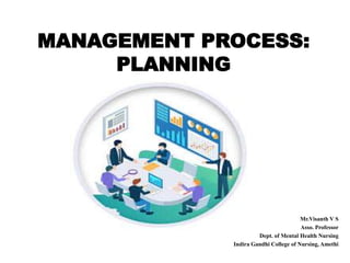 Planning- Management Process | PPT