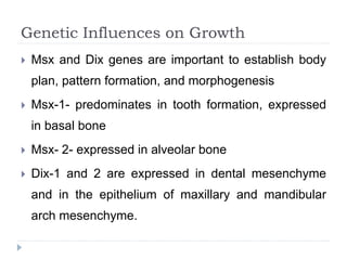 1. growth and development | PPTX