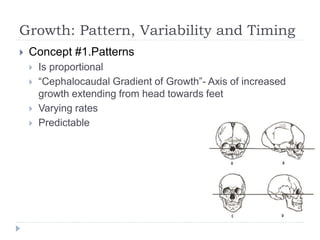 1. growth and development | PPTX