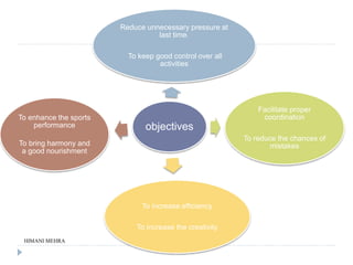 1. planning in sports | PPTX
