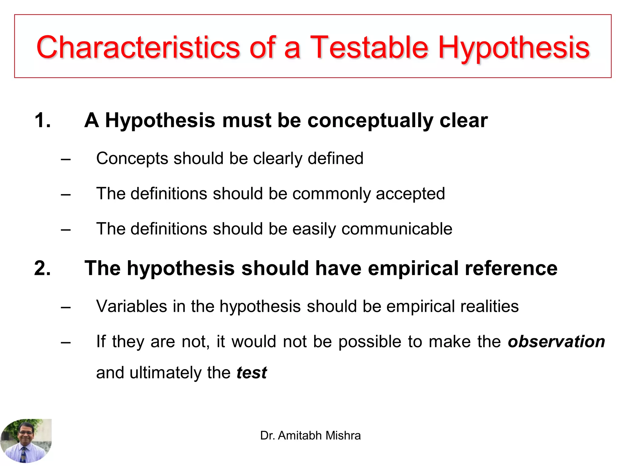 Hypothesis | PDF