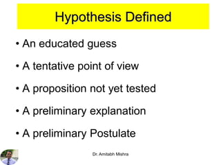 Hypothesis | PPT