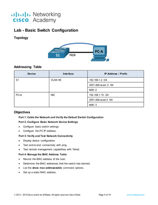 Practica_Configuracion_Basica_SW_Cisco | PDF