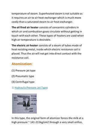 Dairy Process Engineering | DOCX