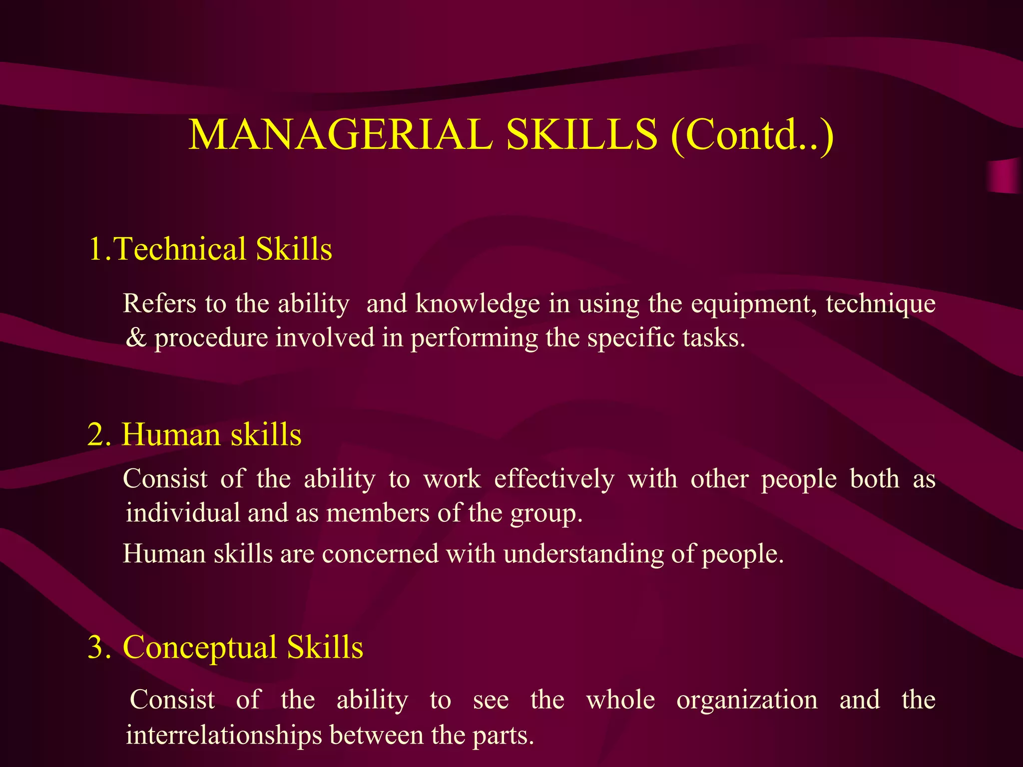 Introduction to Management,Nature,Importance,SKills of a Manager ...