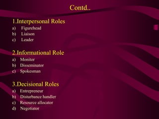 Introduction to Management,Nature,Importance,SKills of a Manager ...