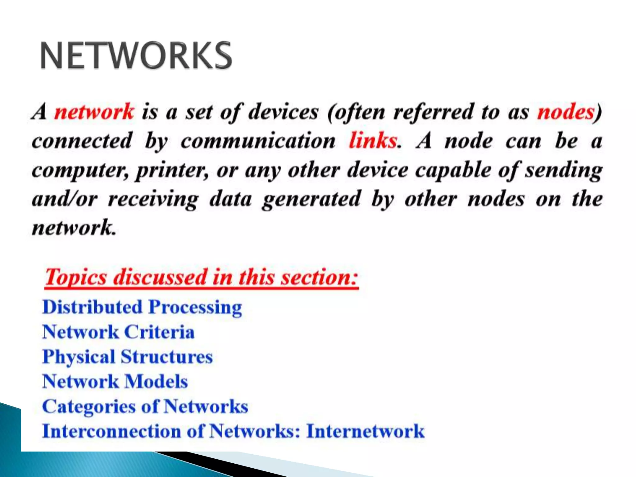 SYBSC IT COMPUTER NETWORKS UNIT I Introduction to Data Communications and networking | PPT